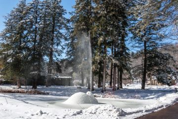 Spectacular Ice Volcano at Letchworth State Park - Come Join My Journey