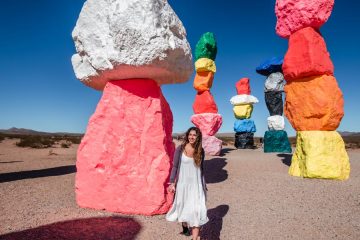 How to Visit Seven Magic Mountains: Colorful Rocks Near Vegas - Come ...