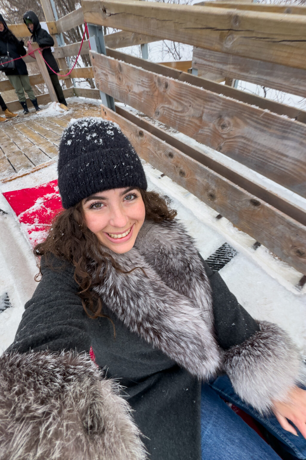 Riding the Dufferin Terrace Toboggan Slide in Quebec City - Come Join ...